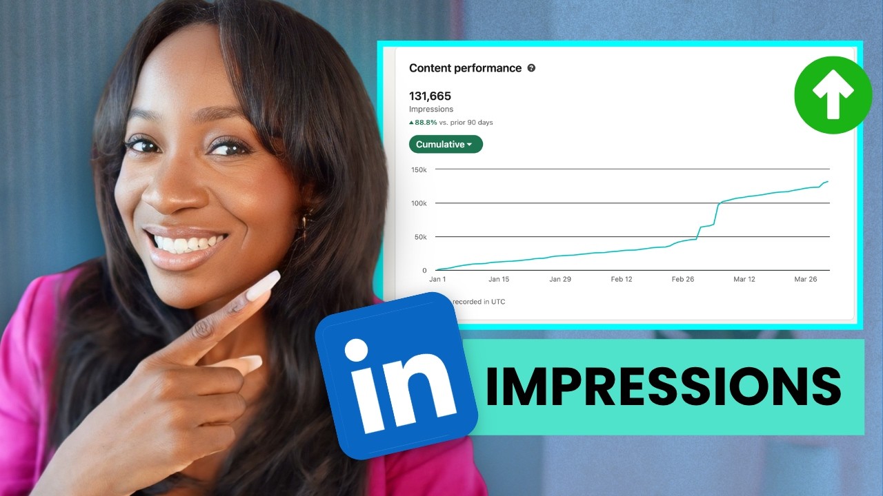 LINKEDIN IMPRESSIONS -  How To Get More Impressions On LinkedIn!