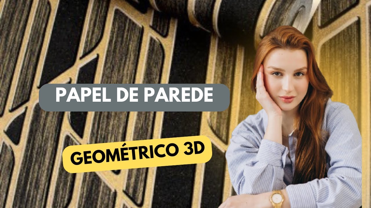 Papel de parede geométrico