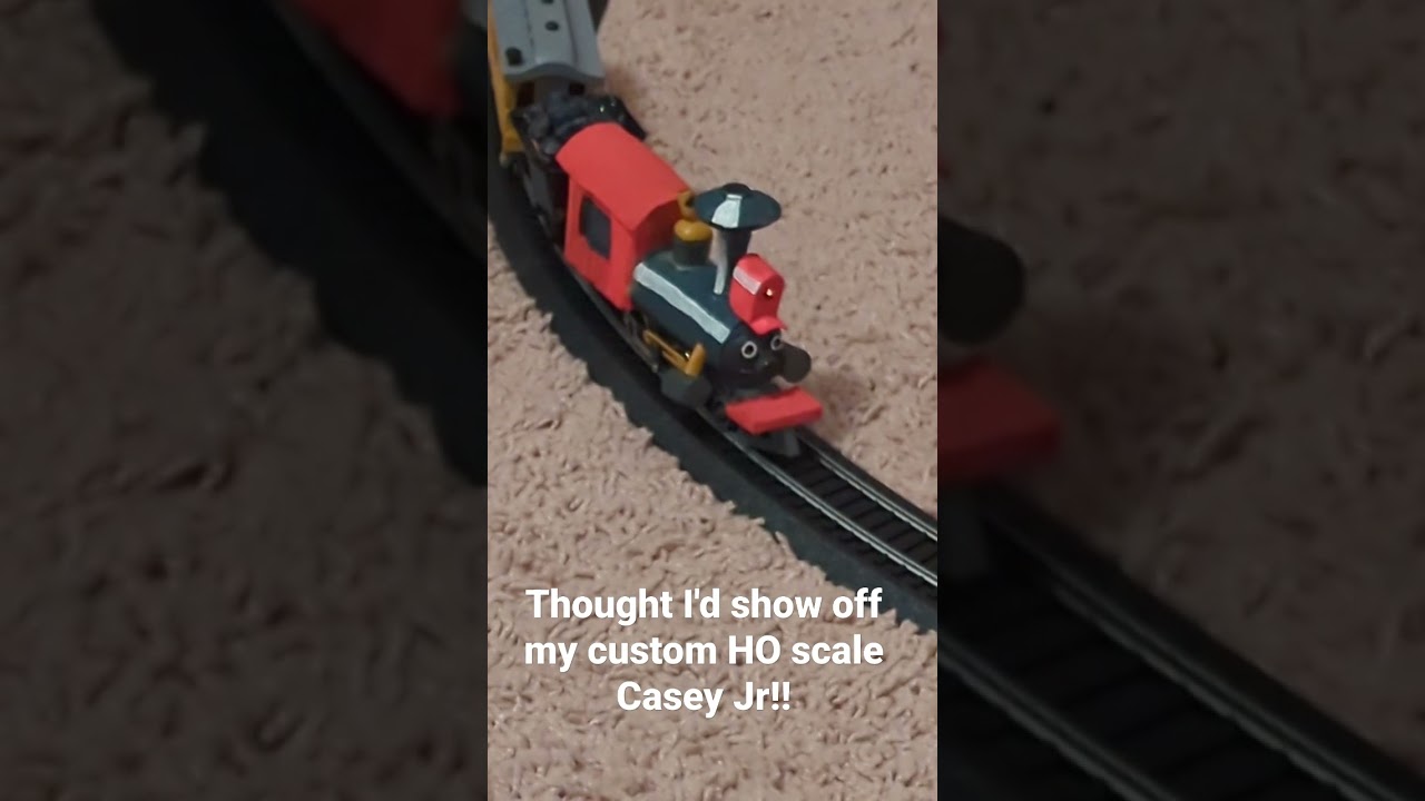 My HO scale Casey Jr!