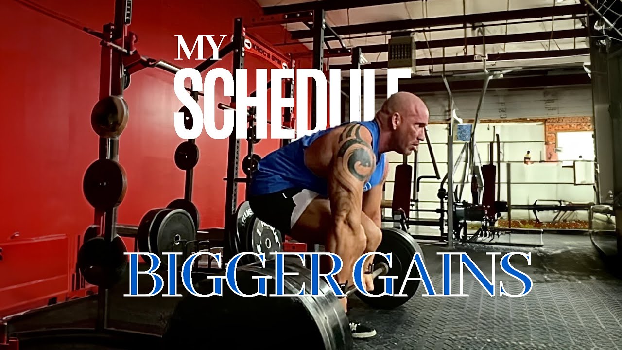 Unveiling my current Training Schedule!