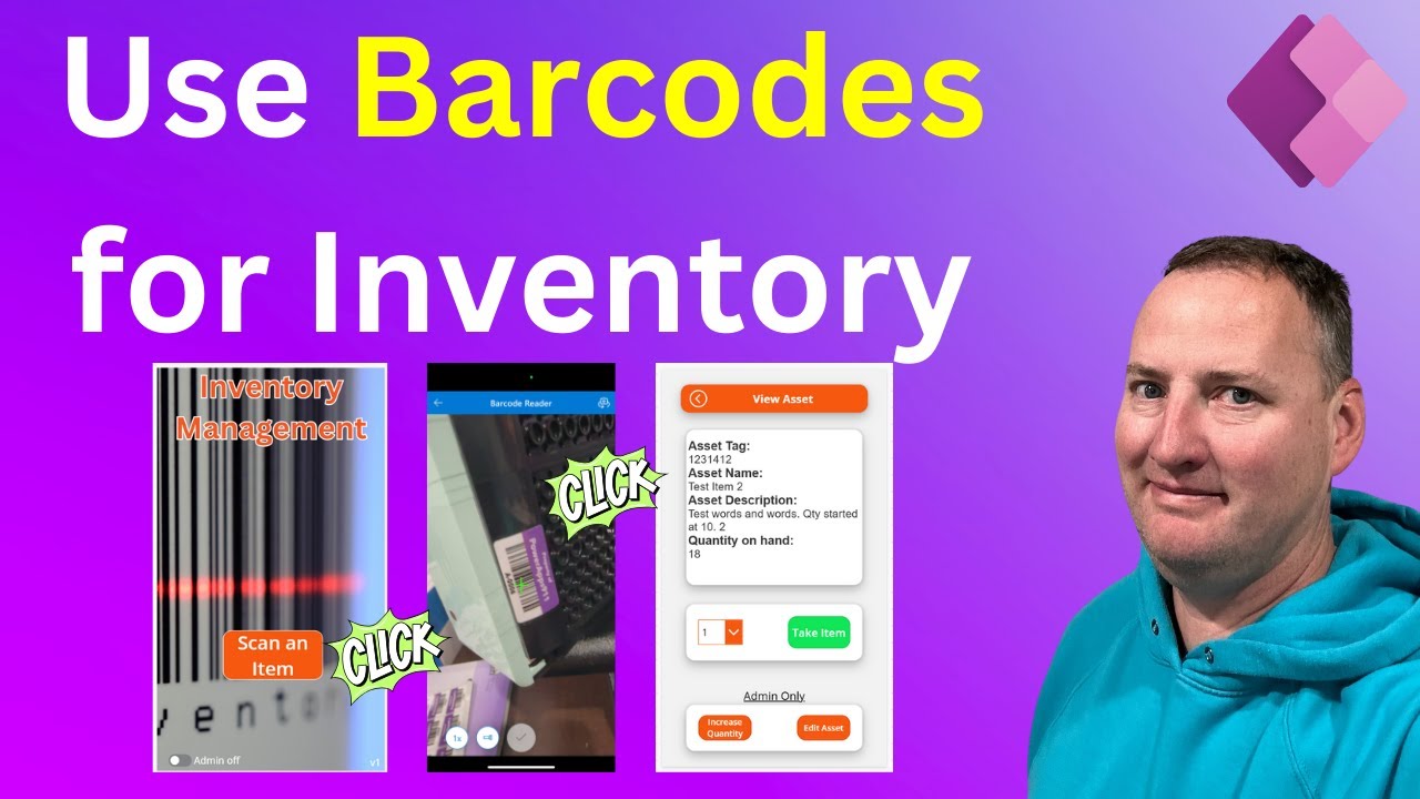 Enhance Inventory with Power Apps Barcode Scanner