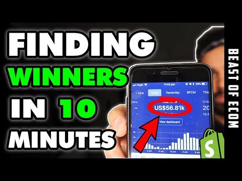 [NEW] Finding $50K Products In 10 Minutes HACK | Shopify Dropshipping