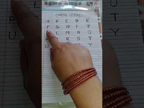 #capitalletters#englishalphabets#Howtowritecapitallettersinfourlinenotebook#shorts#