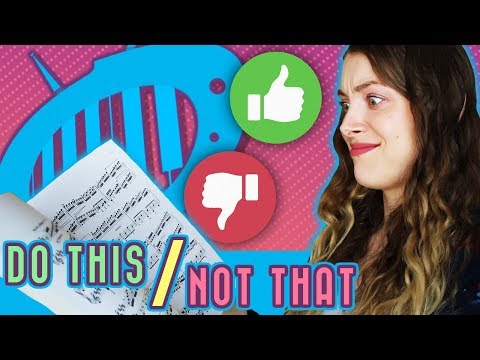 DO THIS...Not That: Piano Advice To Consider