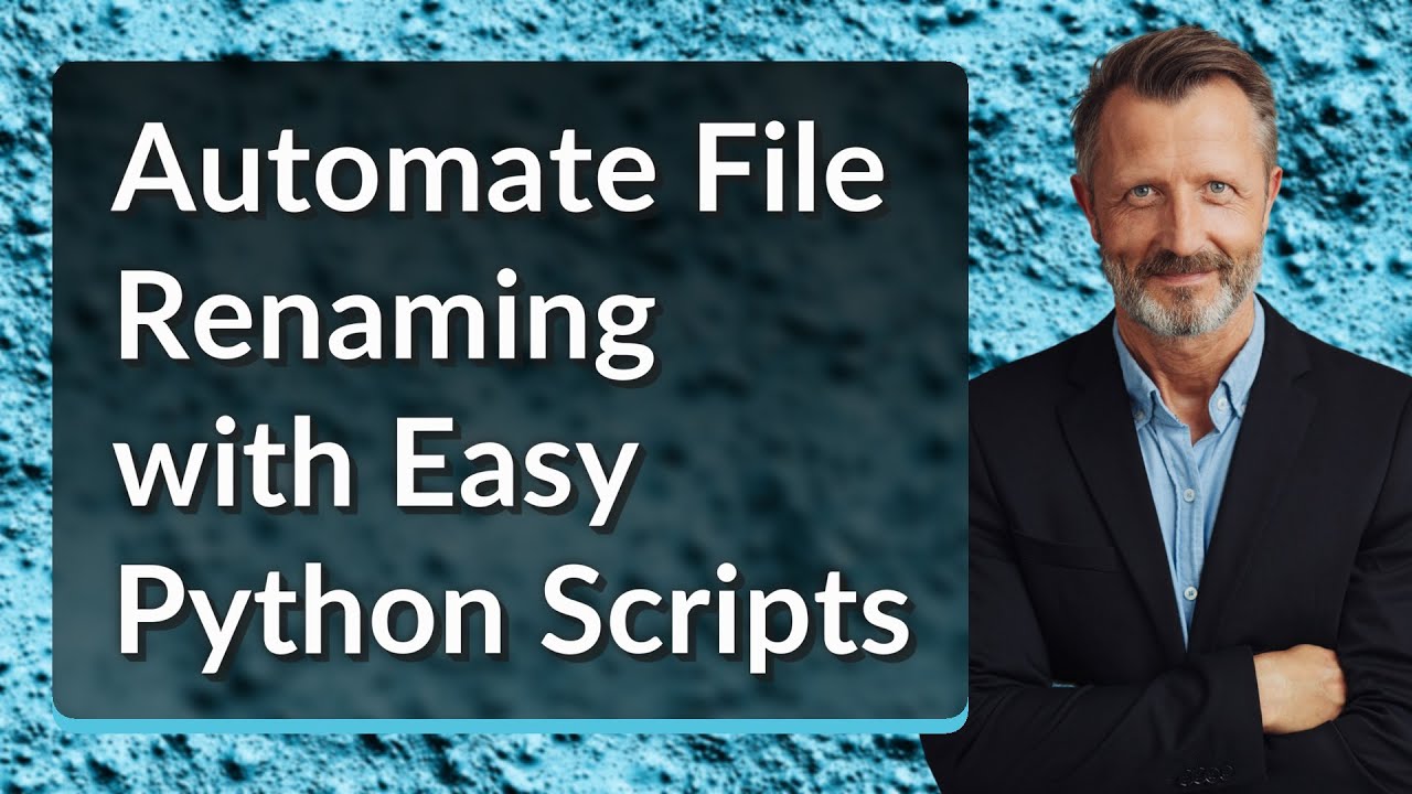 Automate File Renaming with Easy Python Scripts