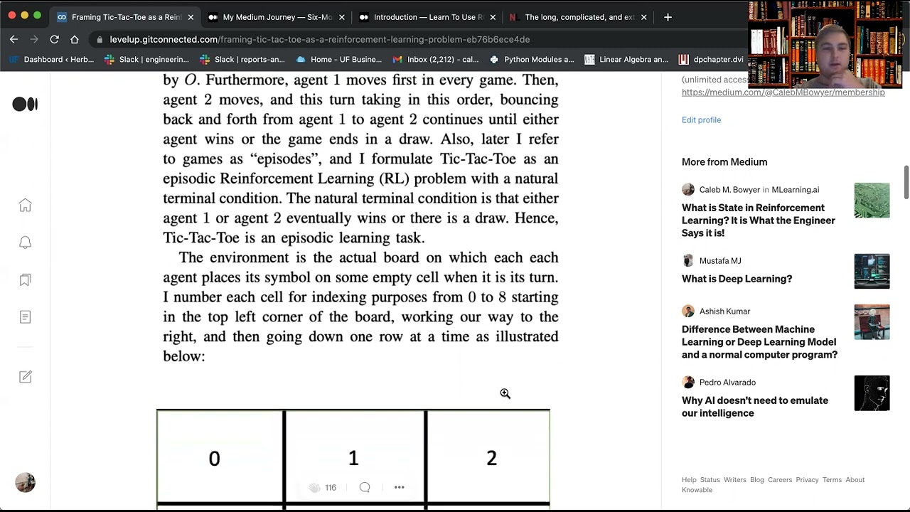 Framing Tic-Tac-Toe as a Reinforcement Learning Problem