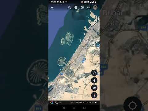 world map in Dubai