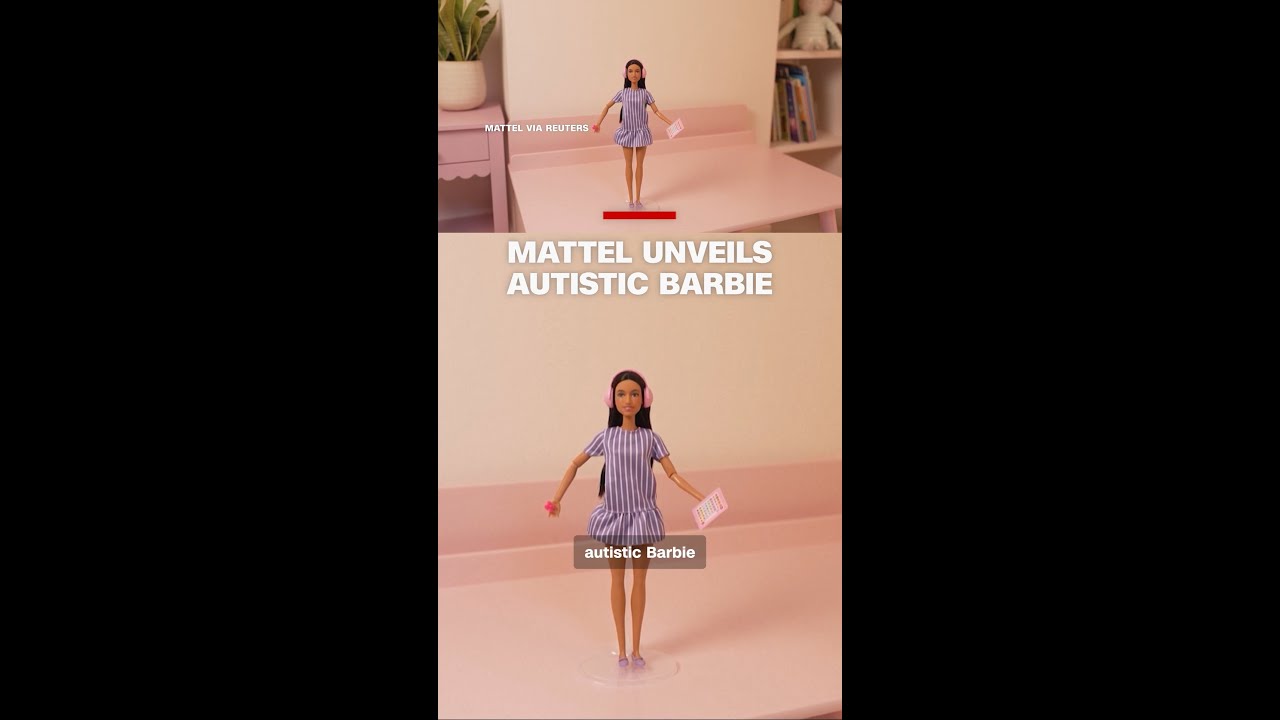 Mattel unveils autistic Barbie