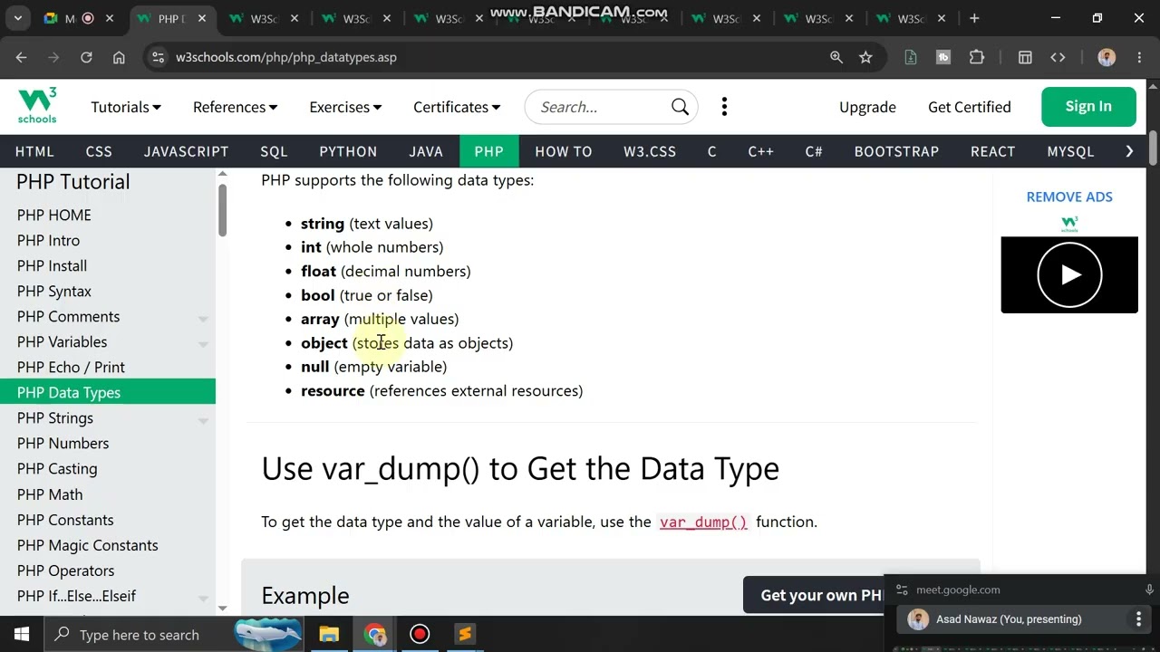 Lecture 3 - Strings Data Type in PHP | PHP Course Urdu/Hindi