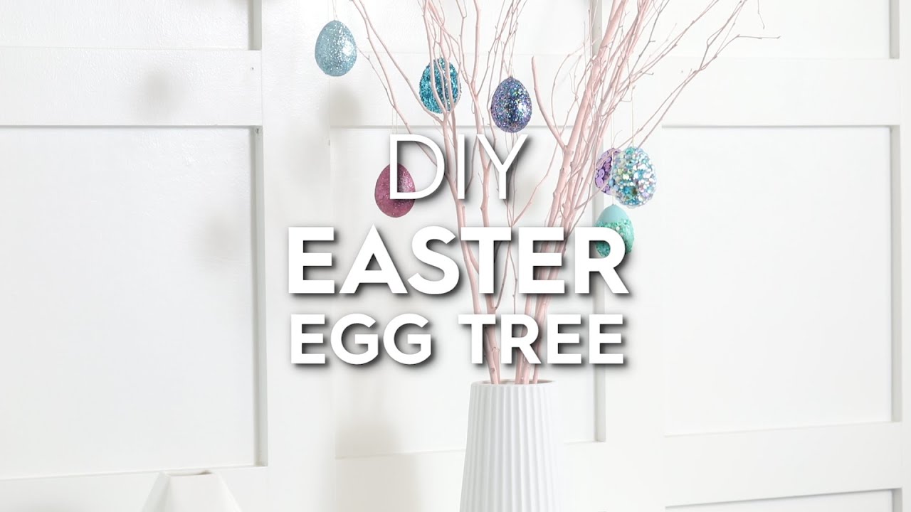How to Make an Easter Egg Tree Centerpiece | Made by Me | Better Homes & Gardens