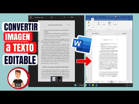 Como Convertir Imagen JPG a TEXTO editable con Word