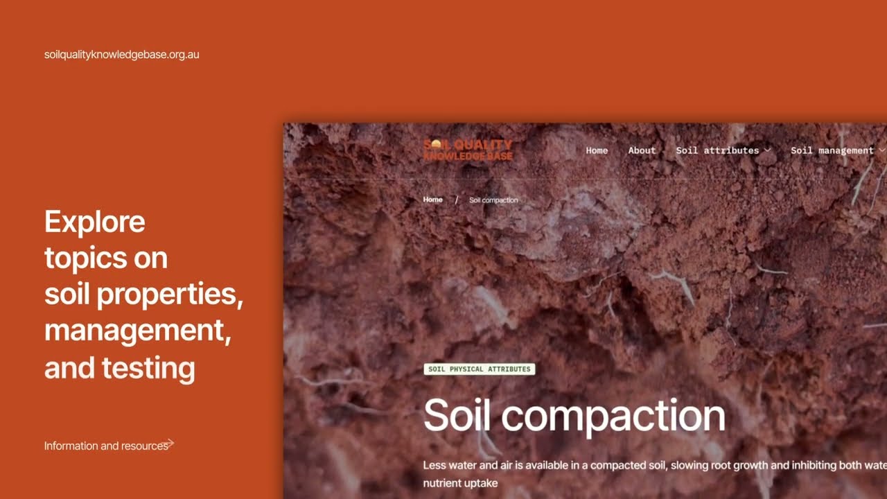Soil Quality Knowledge Base: Explore, Understand, Manage