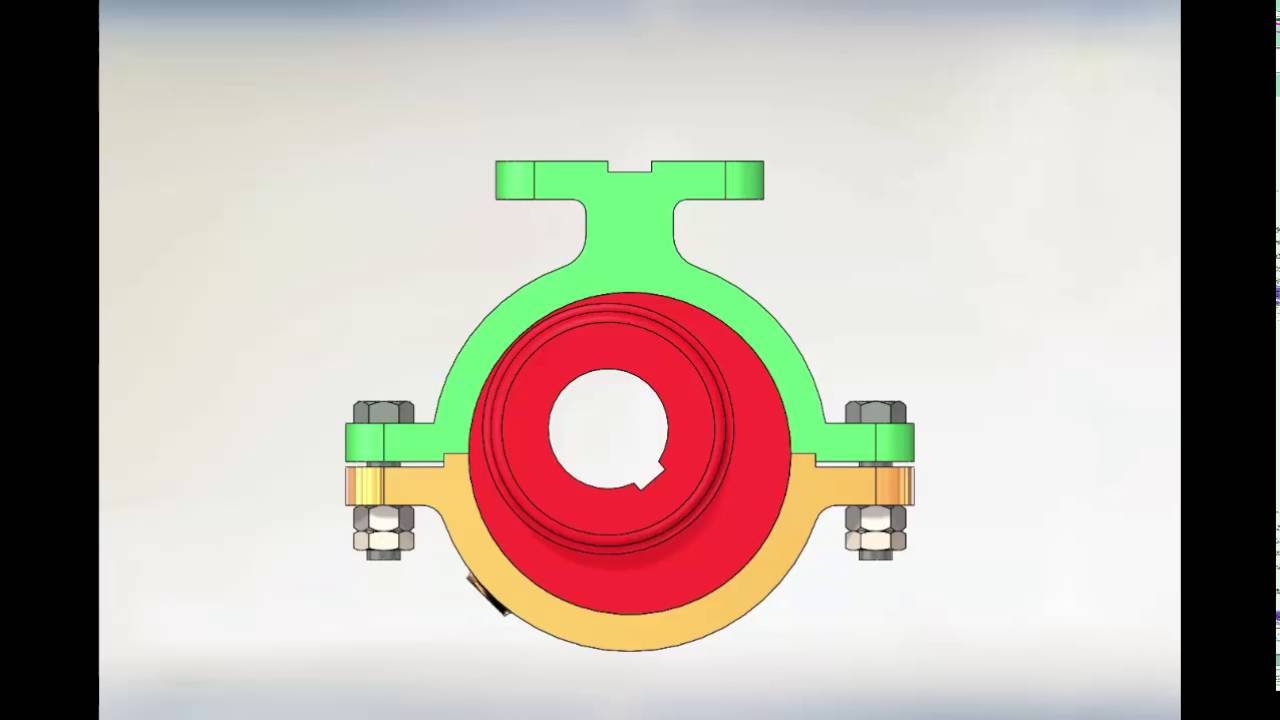 concentric mate on solidworks (the eccentric)