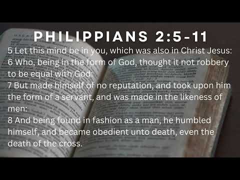 Best Scripture for Teens to Memorize Philippians 2;5 11 KJV