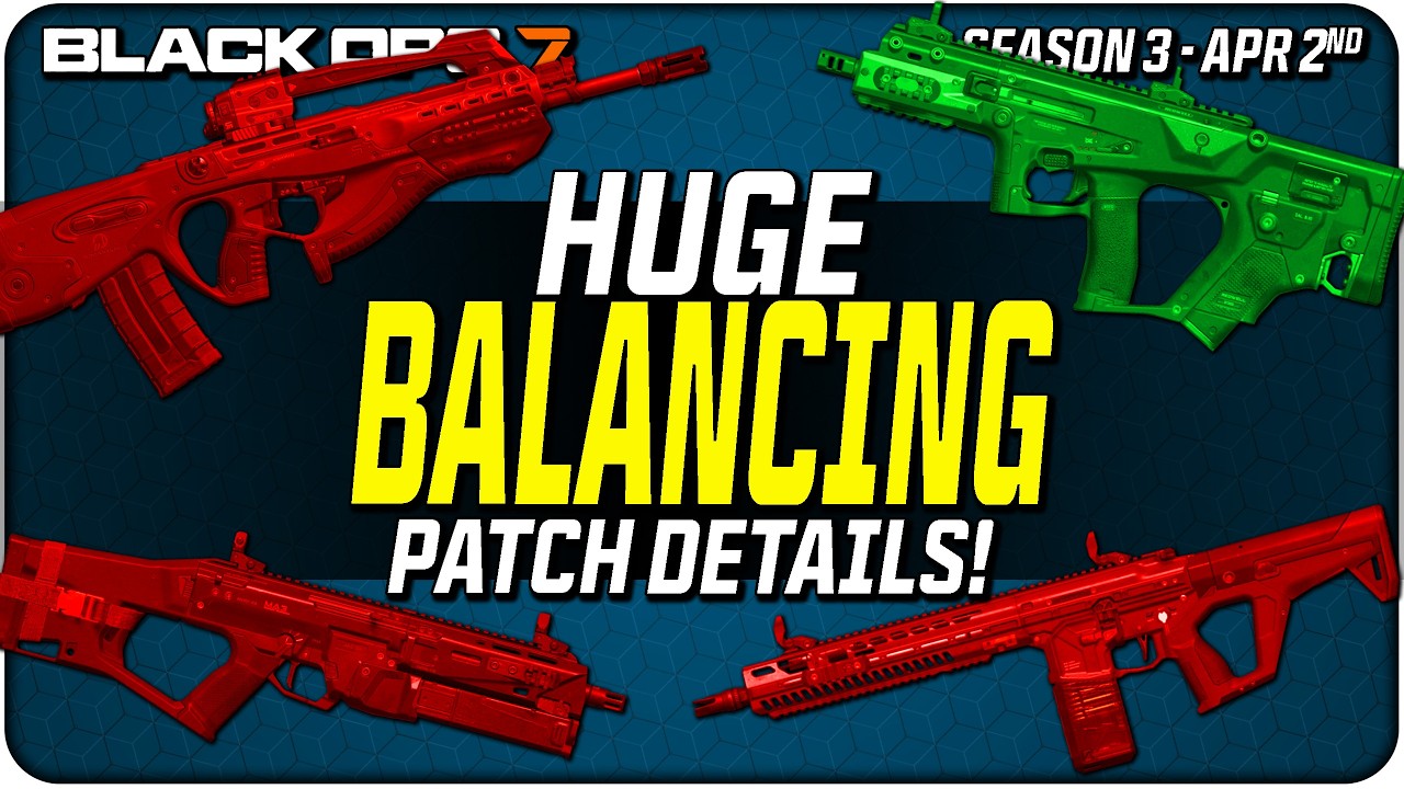 What Exactly Changed with Weapon Balance for Season 3? (BO7 Patch Details)