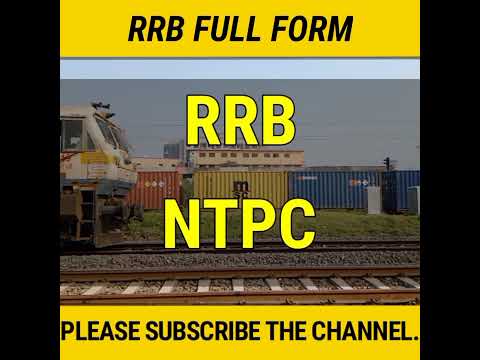 rrb ntpc Full form #indianrailways railway exam
