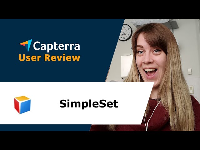 SimpleSet Pricing, Alternatives & More 2025 | Capterra