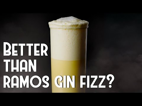 The London Fog Cocktail - Better Than a Ramos Gin Fizz