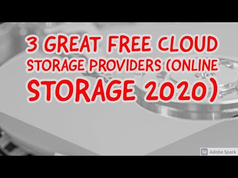 3 Great Free Cloud Storage Providers!