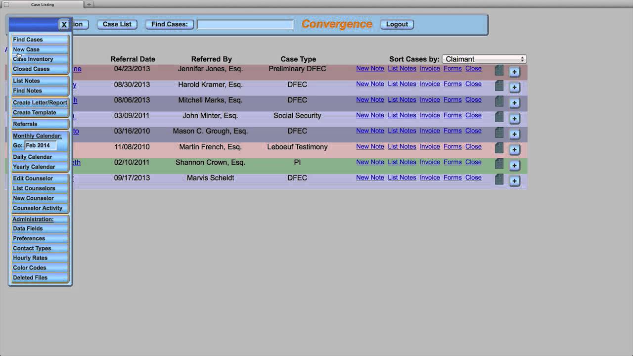 Convergence Software, Tutorial 2: Getting Started