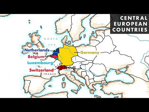 CC Cycle 2 Week 17 Geography: Central European Countries (Song & Map)