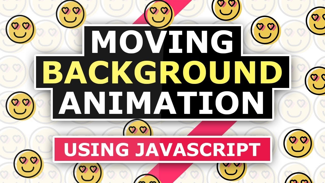 Moving Background Animation Effects Using Html CSS And Javascript