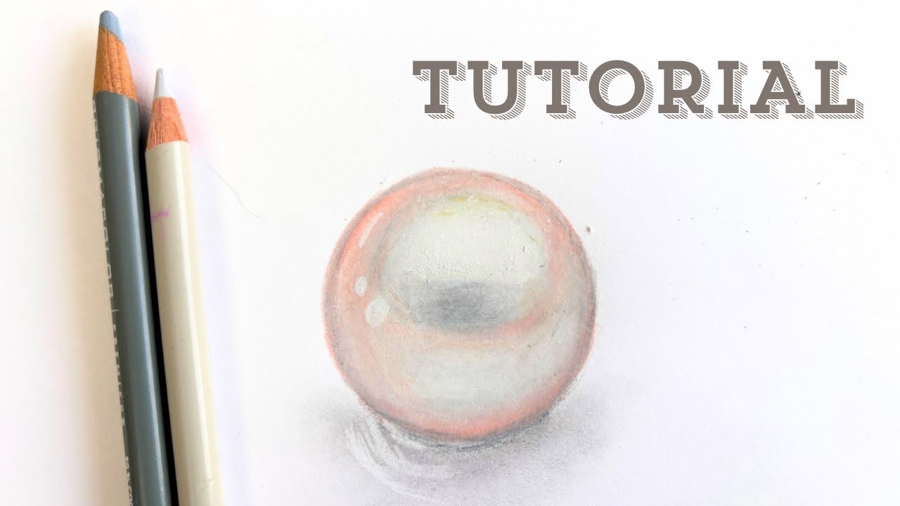 How To Draw Pearl| Colored Pencil Drawing For Beginners