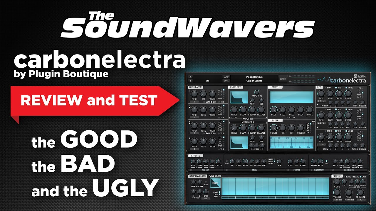 Plugin Boutique's Carbon Electra Review & Test - The good, the bad and the ugly.
