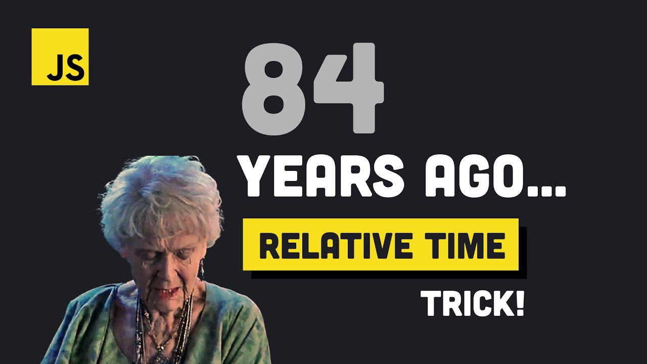 Time is Relative, even in JavaScript