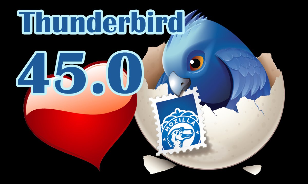Thunderbird 45 Release