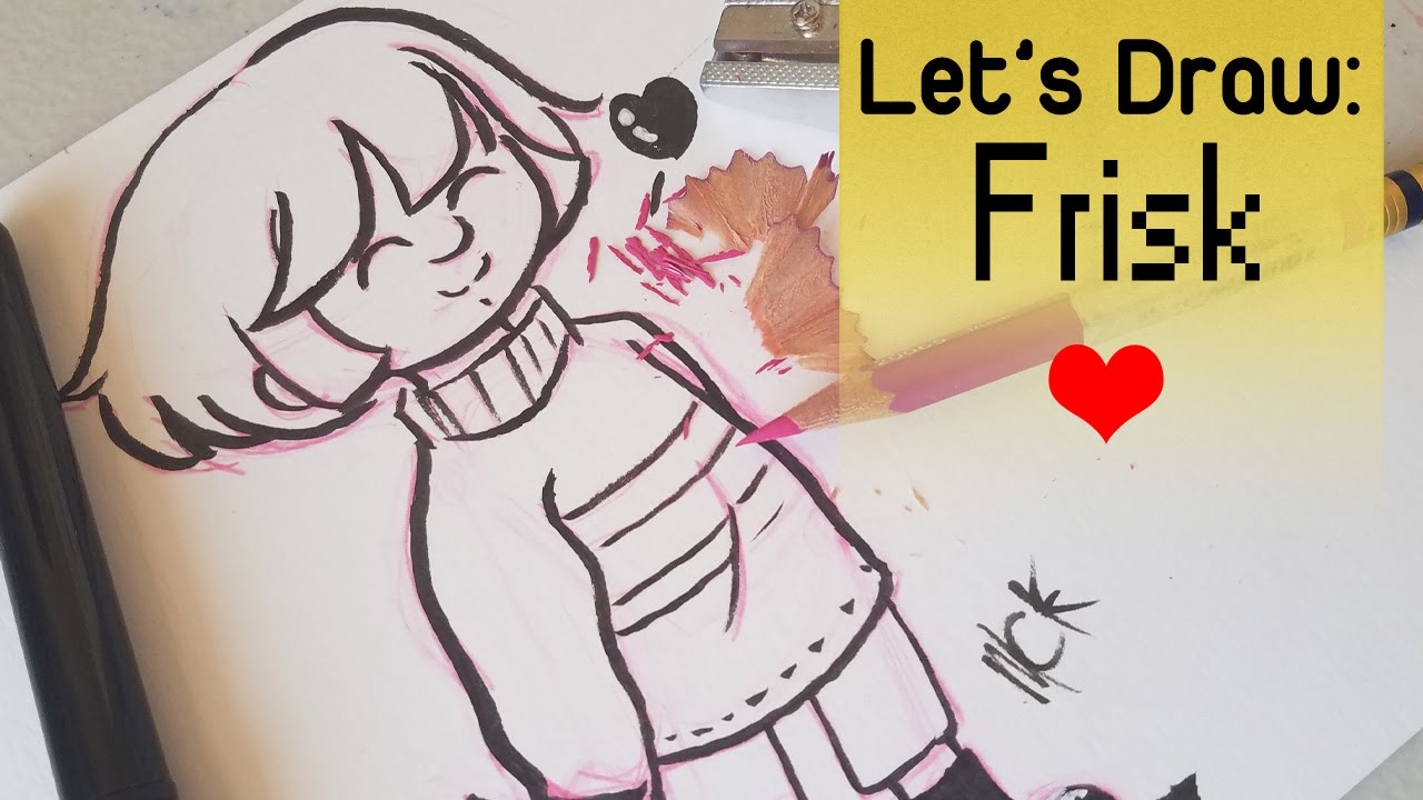 Let's Draw! Frisk of Undertale