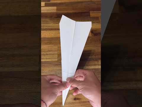 How to make a super easy Paper Airplane!#howto
