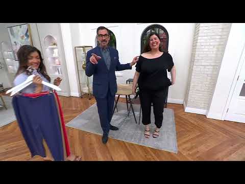 BEAUTIFUL by Lawrence Zarian Silky Ponte Pull-On Cropped Pant on QVC
