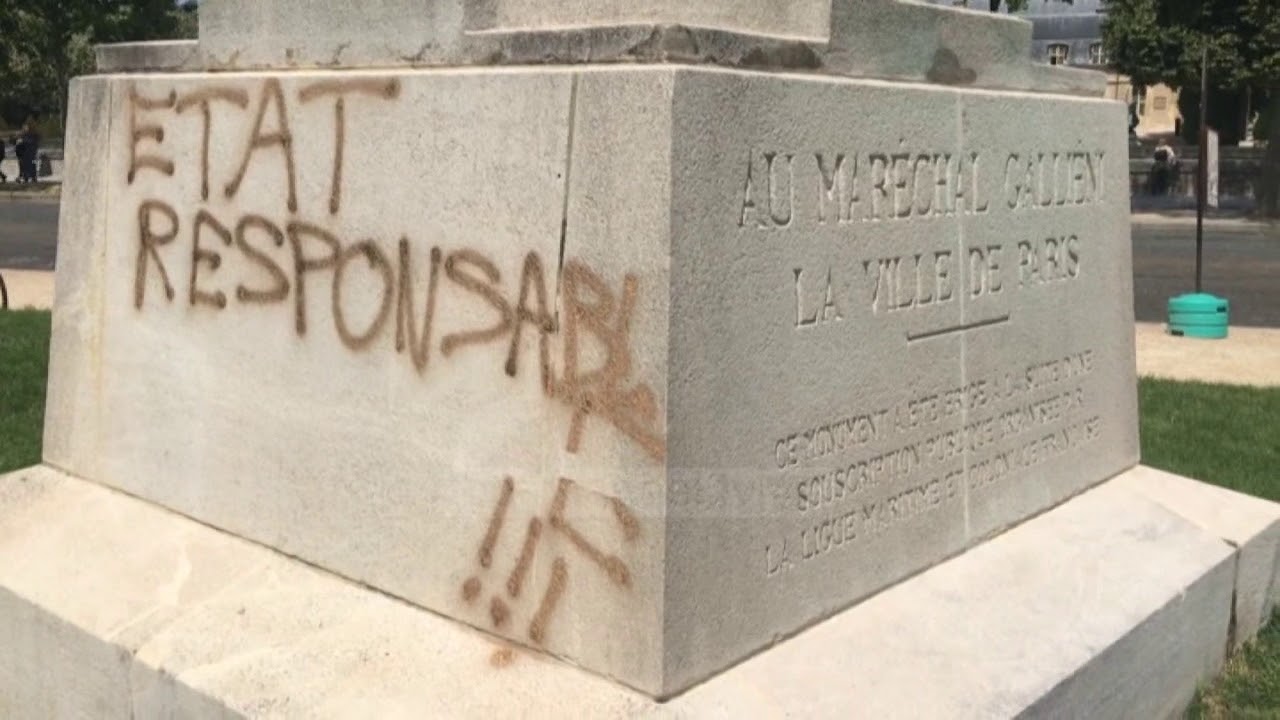 Top News – Racizmi në Paris/ Vandalizohet statuja e Gallienit - Top Channel Top News – Racizmi në Paris/ Vandalizohet statuja e Gallienit - Top Channel