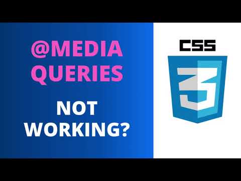 5 Reasons Why Your CSS Media Queries Are NOT Working (Meta Viewport Tag, Landscape, and More)