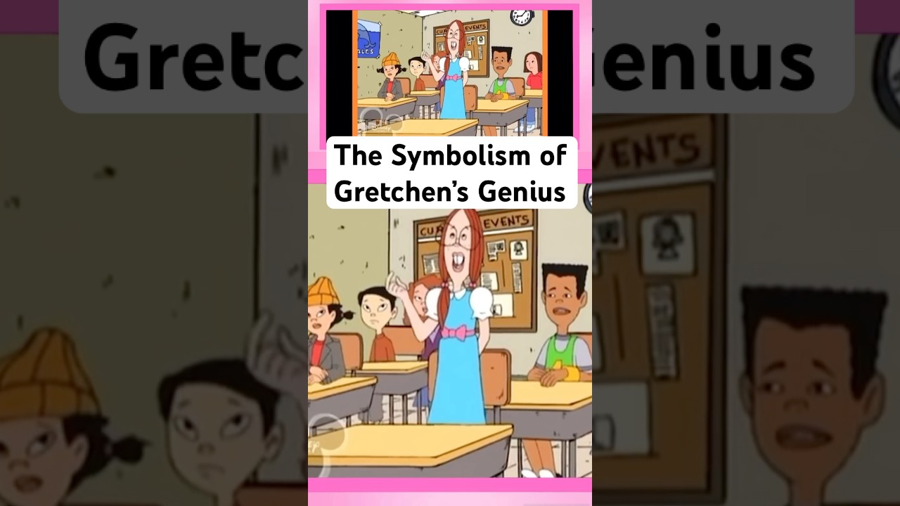 The Symbolism of Gretchen’s Genius #recess #disney #gretchenrecess #recessdisney #childgenius