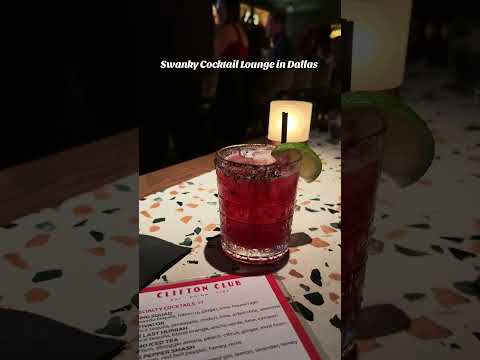 Clifton Club | Swanky Bar & Lounge in Dallas #dallas #dallasbars #dallascocktailbar