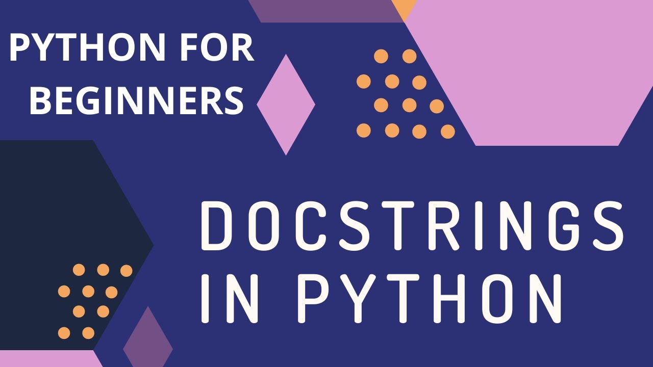 Docstring in Python | Documentation String | Python Tutorial