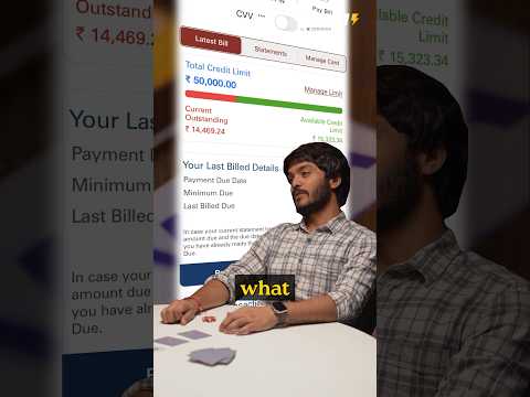 What if you NEVER pay your credit card bill? #emi #debt #loan