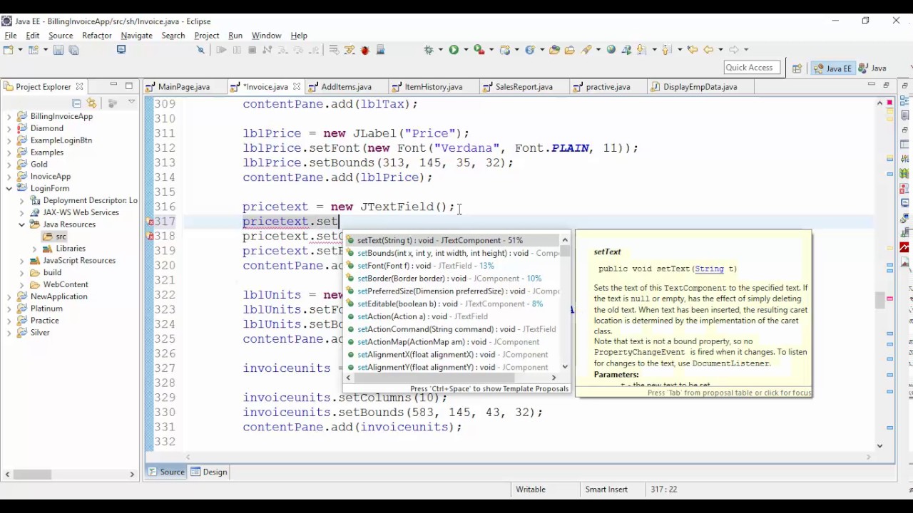 How to Change TextFiled Border Color in Java Swing - Intact Abode