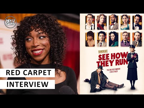 See How They Run Premiere - Pippa Bennett-Warner on keeping secrets & loving murder mysteries