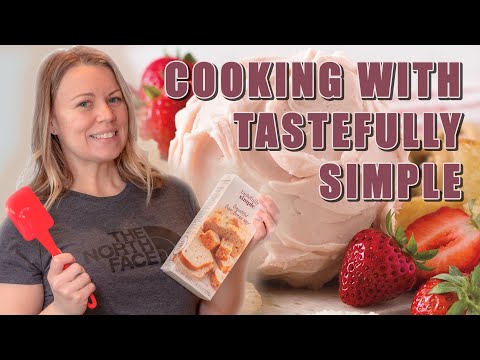 Tastefully Simple Cooking Demonstration: Beer Bread, Almond Pound Cake & Strawberry Cheeseball