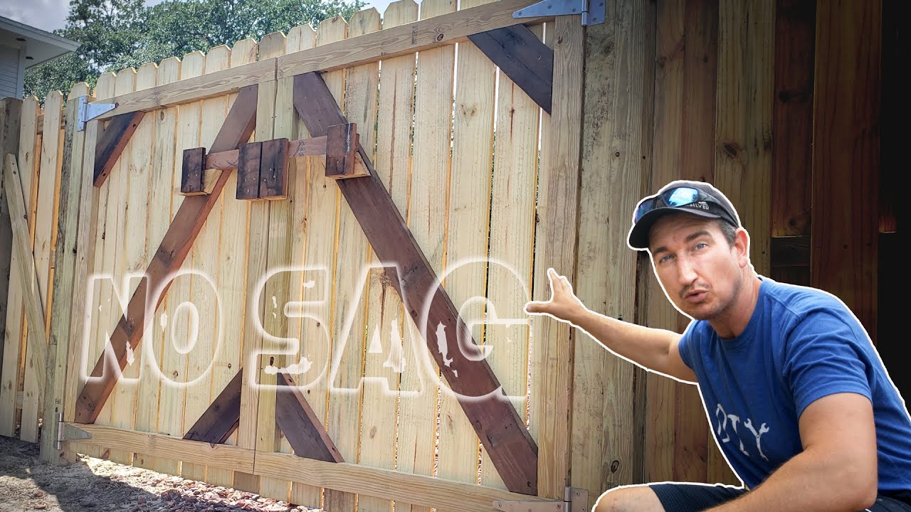 Build A Double Door Fence Gate, Sturdy and Long Lasting