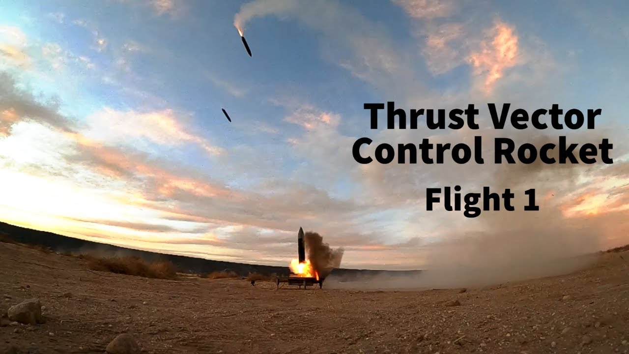 NACE - Thrust Vector Control Flight #1