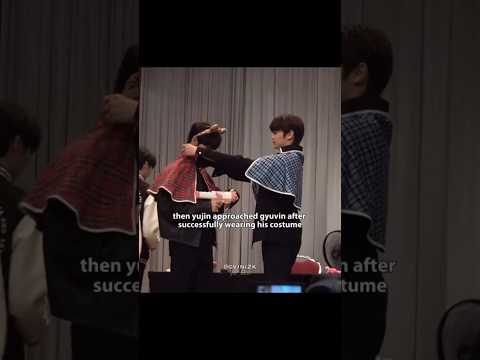 yujin loves being babied by gyuvin😭😭 aaaa our maknaee🥹🫶🏼 #hanyujin #gyuvin #cute #kpop #zb1