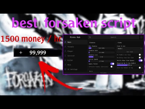 best forsaken script ( mobile support , auto farm)