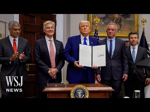 Trump Signs Executive Order Asking Companies to Lower Drug Prices | WSJ News