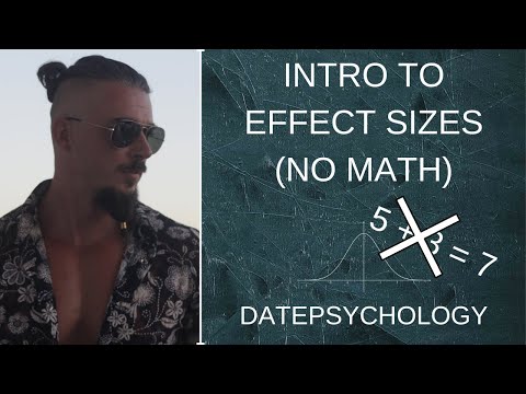 Intro to effect sizes for psychology (no math)