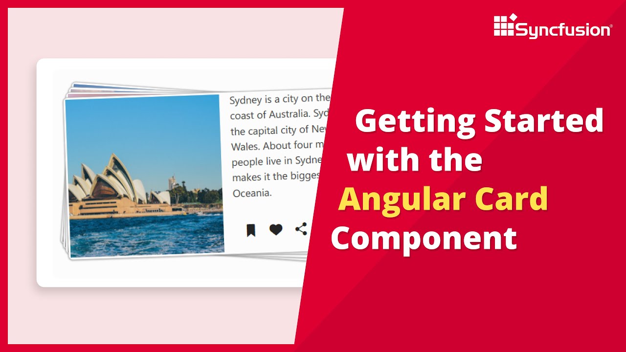 Getting Started with the Angular Card Component