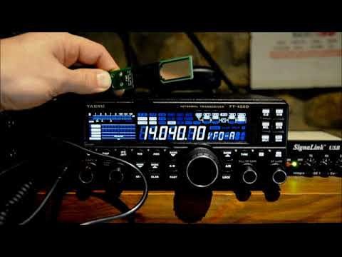 Yaesu FT-450D and the CW Stick Keyer